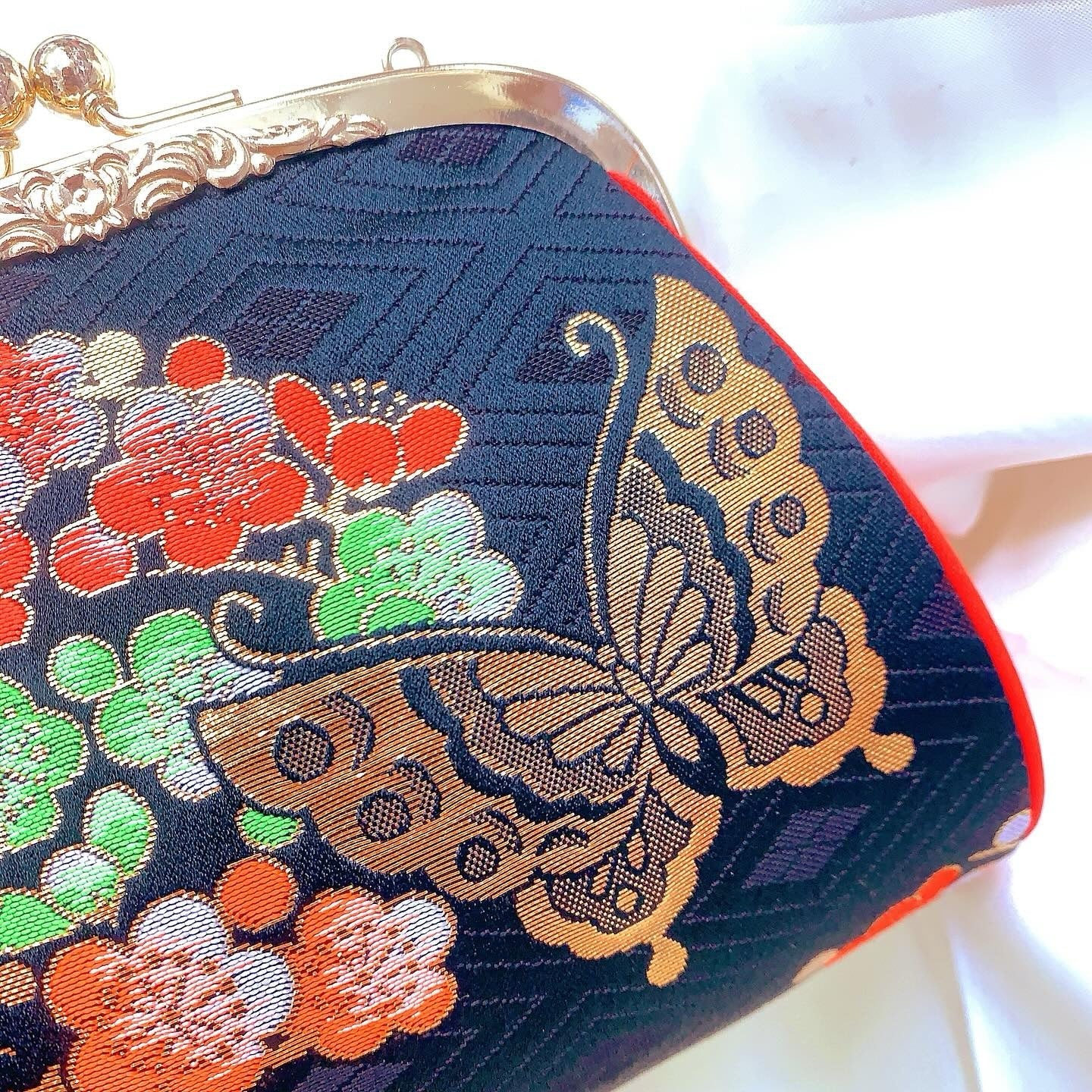 🇯🇵Japanese vintage clothing｜Flower embroidered handbag🔎ss-vin010 ...